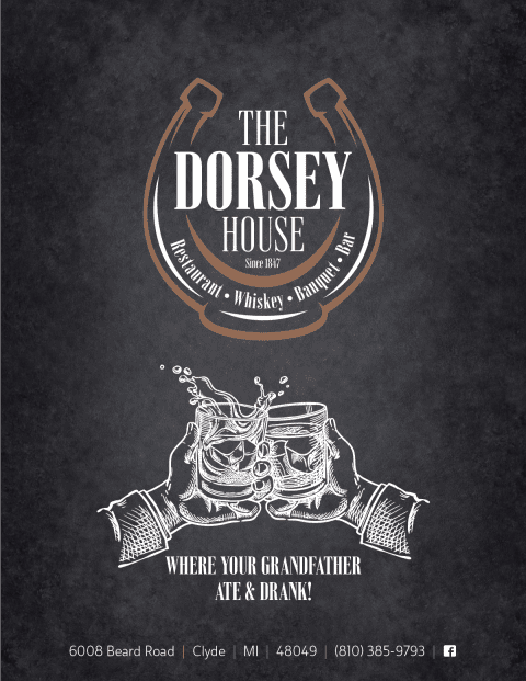 Menu - The Dorsey House