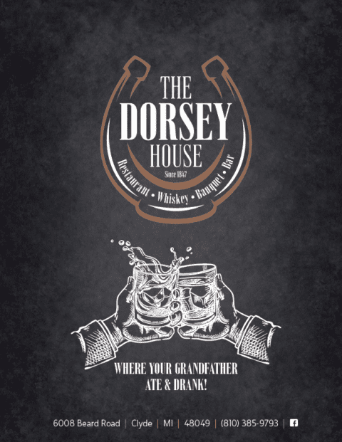 Menu - The Dorsey House